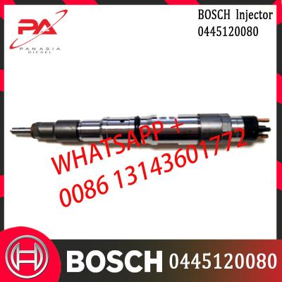 China Common Rail Fuel Injector 0445120080 for DAEWOO DOOSAN DL06S 65.10401-7004A for sale