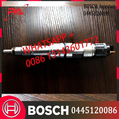 China Original Common Rail Fuel Injector 0445120086 612630090001 for Weichai WP12 12 Months Warranty for sale