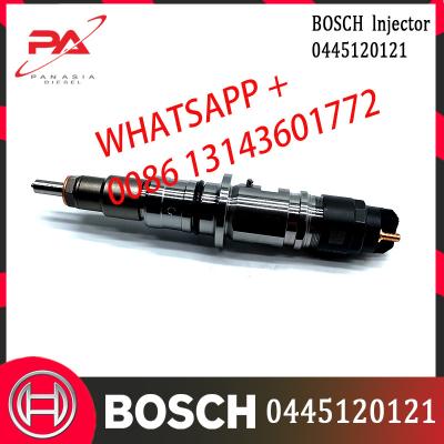 China Bos-Ch Diesel Common Rail Fuel Injector 0445120121 for Cummins ISLe-EU3 4940640 for sale