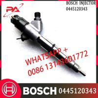China Common Rail Diesel Fuel Injector 0445120343 0445 120 343 for Weichai WD10 EU4 Engine for sale