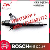 China BOSCH Diesel Common Rail Fuel Injector 0445120169 0986AD1008 0986AD1007 for WEICHAI WD10 for sale