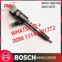 China 0445110538 0445110539 Genuine Common Rail Fuel Injector for JMC Engine 6 Months Warranty for sale