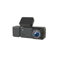 China 4K Triple Lens Dash Cam With WiFi Car Recorder 1080 Inside Rear Recording for sale