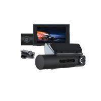 China Driving Safety 3 Channel Dash Cam With 4K Front Camera Recording WiFi for sale