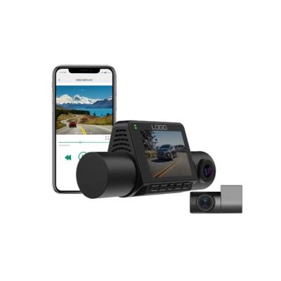 China 3 Lens Vehicle Dash Cam with 2K Front Camera / 1080P Cabin Rear Car Recorder for sale