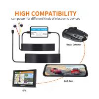 China Dash Cam Smart Hardwire Kit Step Down Cable With 24 Hour Parking Monitoring Low Voltage Protection for sale