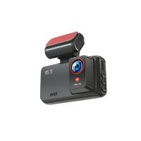 China 4K Dual Lens Dash Cam 3 Inch Display Car DVR Dash Cam With WiFi GPS for sale