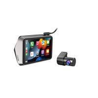 China 4.5 Inch Portable Wireless Carplay Dash Cam with 4K Dashcam and GPS Navigation for sale