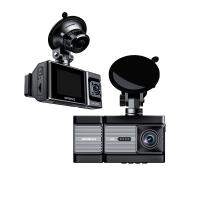 China HDR Sony Starvis 2 Dash Cam Triple Lens Truck Car Dash Cam For Front 4K And 1080P  for sale