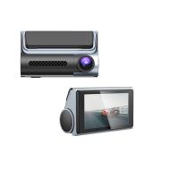 China Metal Body Vehicle Dashcam Dual Lens With 3 Inch Touch Display Local WiFi GPS ADAS for sale