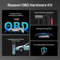 China OBD-II Hardwire Power Cable Kit With Parking Mode / Low Voltage Protection for sale