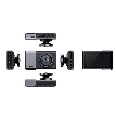 China Vehicle 4K Dual Lens Dashcam With Parking Mode Loop Recording G Sensor Car Camera for sale