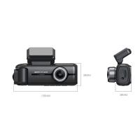 China Full HD 3 Lens Dashcam Road Safety 4K Dash Cam Built WIFI GPS Parking Mode for sale