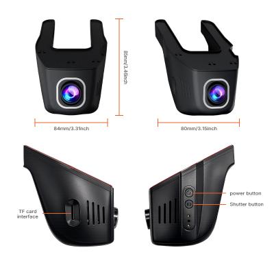 China 4K UHD Dash Cam Integrated Hidden Dashboard Camera Driving Recording Camera OEM for sale