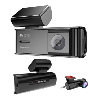 China 2K 4K Dual Channel Car Dash Camera Rear 1080P Recording WiFi GPS Parking Monitor for sale