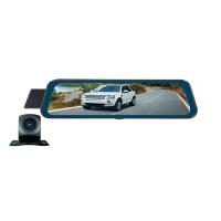 China 9.66 Inch Touch Screen Dash Cam With Dual 1080P Recording / WiFi GPS Rearview Camera for sale