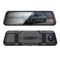 China 2K 1080P Dual Channel Dash Cam With 9.66 Inch Touch Screen Built In WiFi GPS for sale
