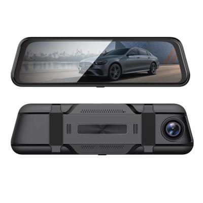 China 2K 1080P Dual Channel Dash Cam With 9.66 Inch Touch Screen Built In WiFi GPS for sale