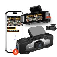 China Four Channel 4K Dash Cam 180 Degree Fisheye Lens 5G WIFI Vehicle Camera for sale
