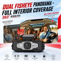China Four Channel 4K Dash Cam 180 Degree Fisheye Lens 5G WIFI Vehicle Camera for sale