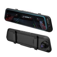 China Rearview Mirror Dash Cam With 4K Front Camera Built In GPS And WiFi Connectivity Dual Lens DVR for sale