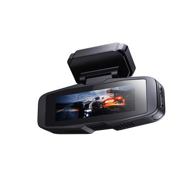 China FHD 4K Dual Dash Cam Blackbox Car Camera Built In GPS Speed DVR for sale
