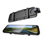 China 2K Dual Lens Mirror Dash Cam Touch Screen Car Recorder Dash Cam for sale