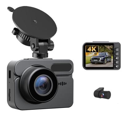 China Real 4K Dual Lens Dashcam Built in WIFI GPS Car Video Recorder For Vehicles for sale