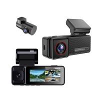 China 4G Triple Channel Car Dash Cam Front 2K Cabin Rear 1080P WiFi GPS Vehicle DVR for sale