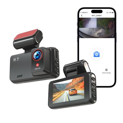 China 3 Inch LCD 4K Dash Cam With Hardwire Kit For 24 Hour Parking Surveillance for sale