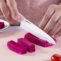 China 4.5 Inch Ceramic Utility Knife Zirconia Blade PP Handle for Fruit Vegetable Peeling for sale