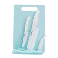 China Ceramic Utility Knife with Stand Chef Knives in White or Customized Handle Color for sale