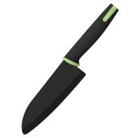 China Blue Handle 5.5 Inch Ceramic Chef Knife Zirconia Blade for Cutting Pork and Vegetables for sale