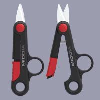 China Zirconia Ceramic Blade Fishing Line Scissors 1 Inch Rustproof Braid Cutter for sale