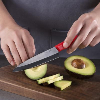 China MIDDIA 4.5 Inch Ceramic Fruit and Vegetable Knife Zirconia Blade PP Handle for sale