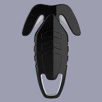 China Ceramic Fishing Braid Scissors 9.8x6 cm Zirconia Blade Serrated Edge Cutter for Mono Fluorocarbon Line for sale