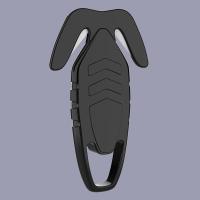 China Ceramic Fishing Braid Scissors 9.8x6 cm Zirconia Blade Serrated Edge Cutter for Mono Fluorocarbon Line for sale