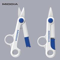 China Zirconia Ceramic Blade Fish Scissors 1 Inch for Braid Mono Fluorocarbon Line Cutting for sale