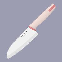 China MIDDIA 5.5 Inch Ceramic Knife Zirconia Blade Cleaver for Fruits Vegetables for sale