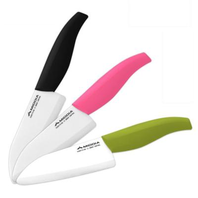 China Zirconia Ceramic Chef Knife 5.5 Inch Japanese Style Kitchen Utility Blade for sale