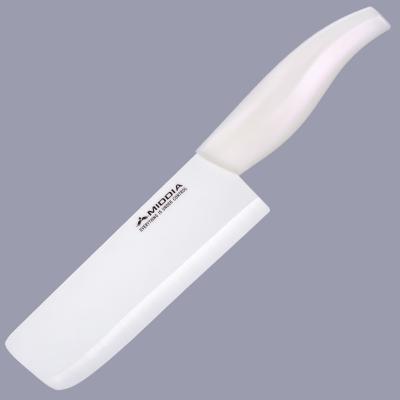 China Zirconia Ceramic Kitchen Cleaver 6 Inch Chinese Chef Knife for Vegetables and Pork Cutting for sale