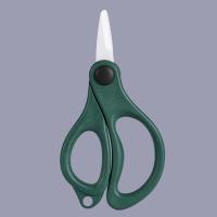 China Zirconia Ceramic Fishing Scissors 1 Inch Serrated Edge for Braid Fluorocarbon Line for sale