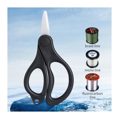 China Effortlessly Cut Braided Lines with MIDDIA Zirconia Ceramics Thread Cutting Scissors for sale