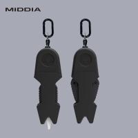 China Zirconia Ceramic Fishing Line Cutter 9.8cm Retractable Blade Scissor for Braid Mono Fluorocarbon for sale