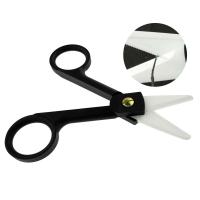 China Zirconia Ceramic Braid Scissors 1 Inch Rust Proof Fishing Line Cutter for Mono Fluorocarbon for sale