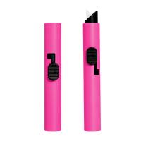 China Zirconia Ceramic Blade Retractable Utility Knife Safety Box Cutter 110mm Handle for sale