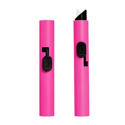 China Zirconia Ceramic Blade Retractable Utility Knife Safety Box Cutter 110mm Handle for sale
