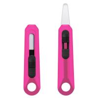 China Zirconia Ceramic Retractable Utility Knife 111mm Handle SGS Drop Test Passed for sale