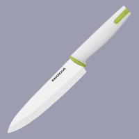 China MIDDIA 6 Inch Ceramic Chef Knife Zirconia Blade Comfort Grip Vegetable Cutter for sale