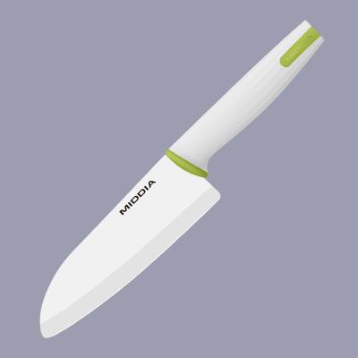 China Zirconia Ceramic Knife 5.5 Inch Fruit Vegetable Blade PP Handle Custom Colors for sale